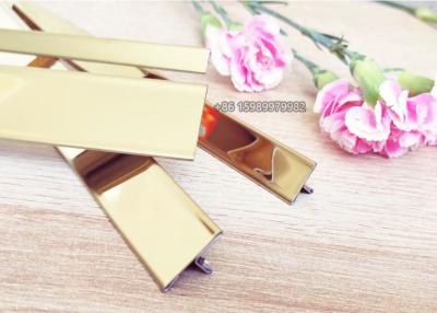 China Commercial Stainless Steel T Profile 20mm Tile Trim Multiapplication for sale