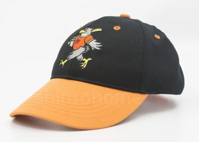 中国 調整後ツートンコットン野球は成人フラット刺繍ロゴ入りキャップ 販売のため