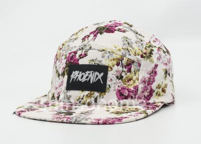 Cina Cotone tessuto dei berretti da baseball stampato Snapback della toppa con il fermaglio del metallo in vendita