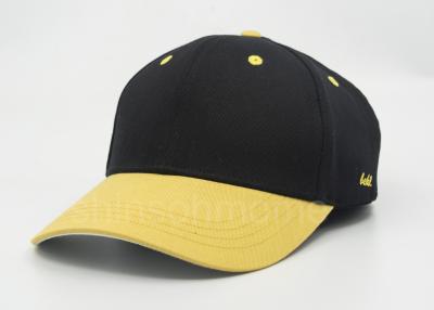 Cina Berretti da baseball unisex della pianura del cotone con l'etichetta tessuta regolabile, rottura della plastica in vendita