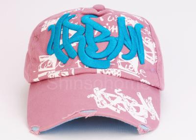 Cina 5 berretti da baseball del ricamo del cotone 3d del pannello/cappelli di Snapback per la primavera in vendita