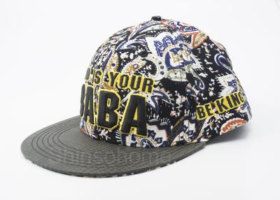 Cina Variopinto del pannello di Snapback 6 dei berretti da baseball misura gioventù del cotone su misura in vendita