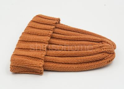 Cina Cappelli flessibili del cotone/di lana inverno del Beanie arancio per i bambini/bambini in vendita