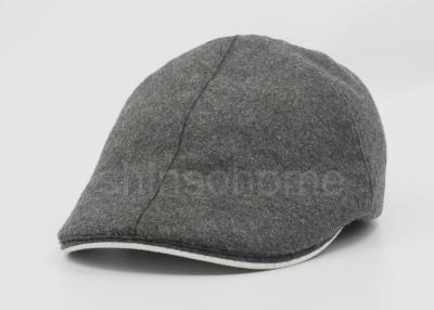 Cina Pannelli normali del cappello 6 del secchio del berretto della lana di inverno con l'affollamento del rivestimento del tessuto in vendita