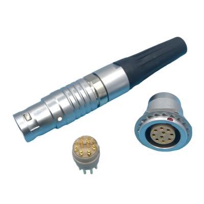 Cina Il connettore in opposizione circolare 10 Pin Cable/PWB di FGG.1B.10.CLA ha montato in vendita