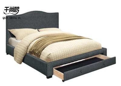 Chine Double lit tapissé surdimensionné avec des tiroirs accentuant l'individualité à vendre