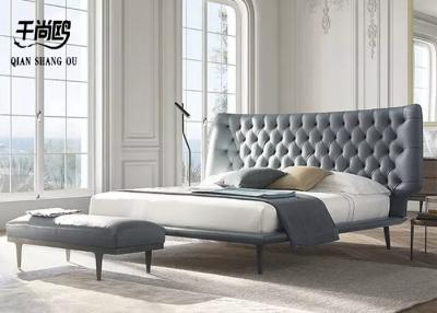 Chine Jambe de luxe surdimensionnée/du Roi Size Upholstered Beds boucle en métal à vendre