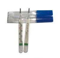 Quality Clinical Underarm Type Mercury-free Thermometer with Glass for sale