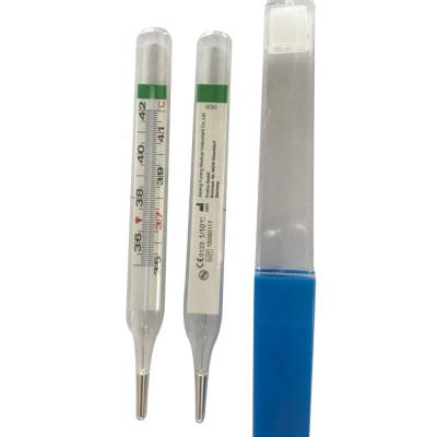 Mercury-Free Oral Thermometer from Customized Support Glass with CE Certificatio