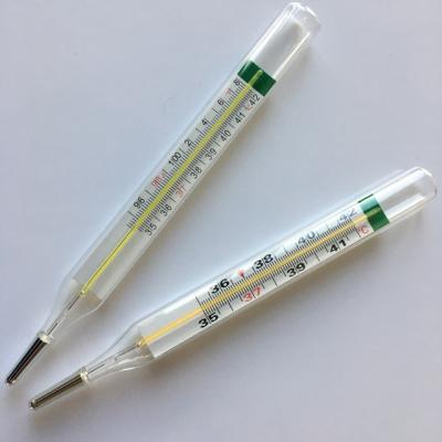 Customized Support No Mercury Glass Tube Clinical Thermometer for Applications