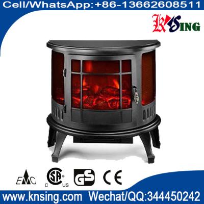 China El calentador eléctrico 3 de la chimenea echó a un lado calentador INTERIOR de sitio del CALENTADOR de la estufa SF-23 del registro del efecto eléctrico libre de la llama en venta