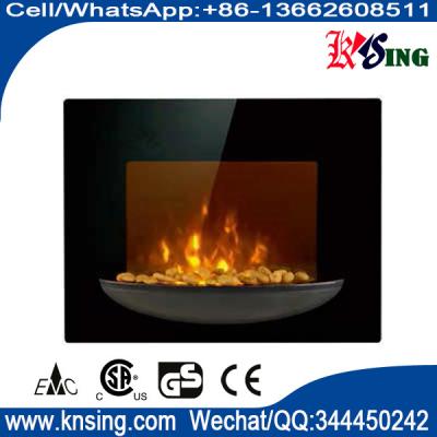 China efecto real de la llama de la chimenea de la caída montada en la pared de la pared, estilo colorido, luces LED, rojo, naranja, azul, EF560P/EF560K, calentador de espacio en venta