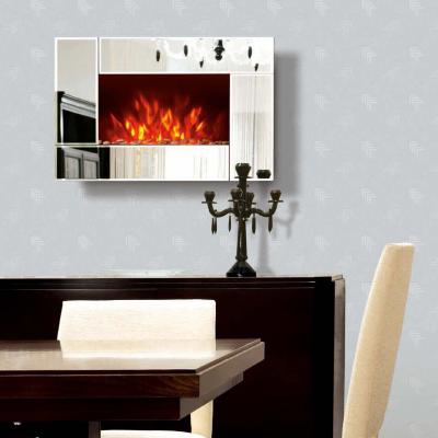 China Calentador eléctrico montado en la pared de madera de sitio de la piedra de Chimenea Sentik del espejo de la chimenea EF425S/EF425SP/EF425SL/EF425K del sentido del fuego en venta