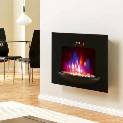 China efecto real de la llama de la chimenea de la caída montada en la pared de la pared, estilo colorido, luces LED, rojo, naranja, azul, EF550/EF550K, calentador de espacio en venta