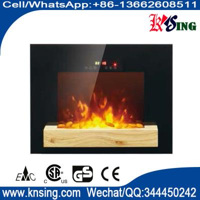 China efecto real de la llama de la chimenea de la caída montada en la pared de la pared, estilo colorido, luces LED, rojo, naranja, azul, EF551/EF551K, calentador de espacio en venta