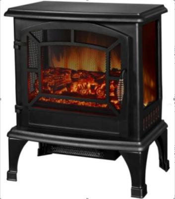 China La estufa eléctrica 3 echó a un lado efecto ardiente real libre de la llama del registro LED de la chimenea SF-25A en venta