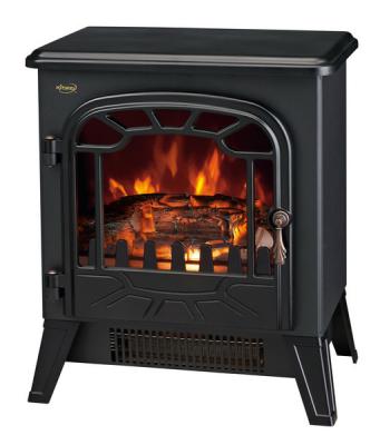 China mini antique electric stove ND-186-T fireplace space room heater log burning flame effect portable best sell en venta