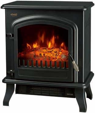 China freestanding electric fireplace heater antique stove flame effect ND-184M space room heater en venta