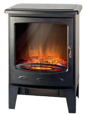 Китай electric fireplace heater ND-18D3P-T log burning flame effect antique stove cheap space room heater black cast продается