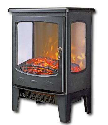 Китай electric fireplace heater ND-18D3CL 3SIDED LED flame effect antique stove cheap space room heater black cast продается