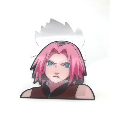 Waterproof Custom Stickers Changing Flips Motion Sticker Lenticular 3D Anime
