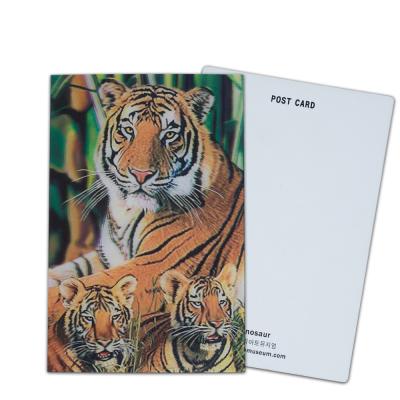 Participation and Donation Options 3D Card with Lenticular Printing