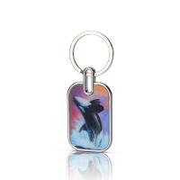 Quality China Acrylic Keychain with UV Printed Anime Charms Plastic Material with Stainless Steel Type for sale