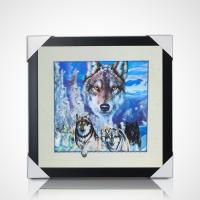 Quality Wild Animal Images Lenticular Poster Printing 3D Deep Effect Advertisement for sale