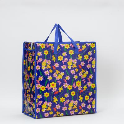 China Bolsas de compras de tejido no tejido con mango largo en venta