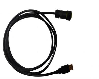 Cina Cablaggio industriale maschio 300V del cavo del connettore di aviazione di USB in vendita