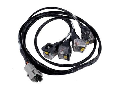 Cina 250V 10A IP67 Waterproof Beidou Navigation Hydraulic Valve Harness High Temperature Resistant in vendita