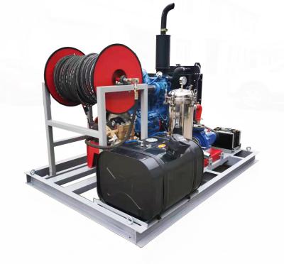 Cina Acqua ad alta pressione Jet Pipe Cleaning Large Diesel guidata 180x150x100cm in vendita