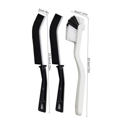 Cina Easy Hanging To Save Space Cleaning Brush Set 4pcs Crevice Brush per utensile di pulizia multifunzionale in vendita