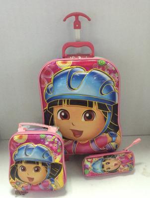 China Venta caliente PC de la carretilla 3 de los niños de 16 pulgadas 6D EVA en venta