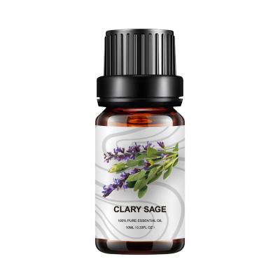 China 10ml organische Clary Sage Essential Oil Aromatherapy Body Diffuser Spa Te koop