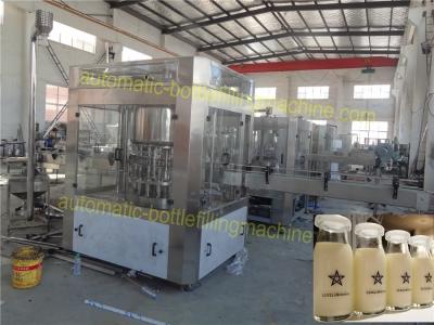 Cina Macchina di rifornimento liquida capa della struttura compatta 6 automatici della macchina di rifornimento del latte della soia in vendita