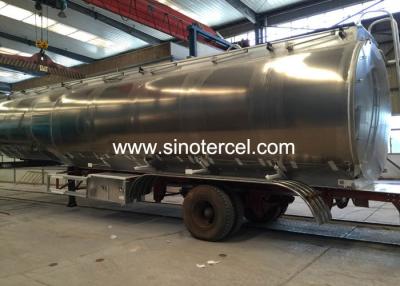 Κίνα 30000ltr δεξαμενή καυσίμου ημι-ρυμουλκούμενο δεξαμενόπλοιο με περιφέρεια 8.0 12pcs φόρτωση προς πώληση