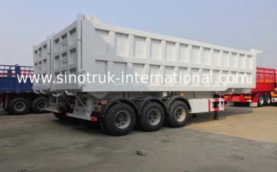 China 3 Axles  Dumping Tipper Semi Trailer Front Lifting Hydraulic Large-capacity and efficient loading and unloading for sale