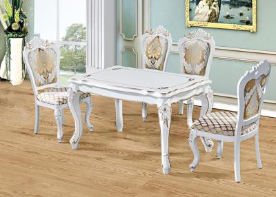 Cina Tavolo da pranzo minimalista di lusso europeo di legno solido in vendita