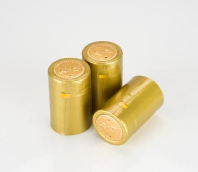 China PVC wine shrink capsules Packaging capsules for wine bottle PVC heat shrink capsule for sale
