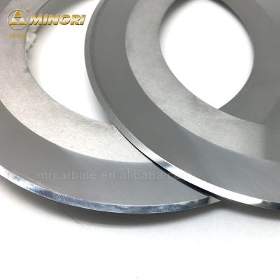 Κίνα Slitter καρβιδίου βολφραμίου 200 X 122 X 1,25 λεπίδα που σκίζει τα μαχαίρια για το ζαρωμένο έγγραφο προς πώληση