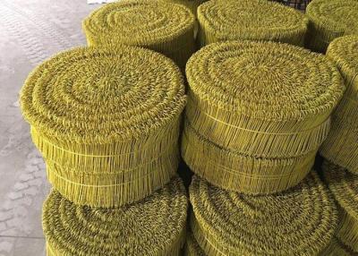China Garden Fencing Yellow 16G 17G SAE1006 Loop Tie Wire for sale