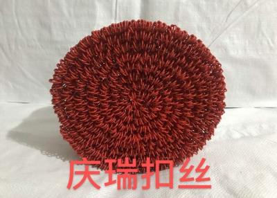 Cina Il PVC molle d'acciaio a basso tenore di carbonio di 1000pcs 17G ha ricoperto il cavo del legame in vendita