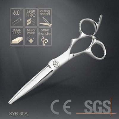 Chine Poignée confortable adaptée aux besoins du client de coiffure de tranchants professionnels de ciseaux à vendre