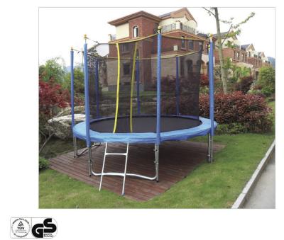 Cina grande trampolino con il tubo d'acciaio, il trampolino di salto di 8ft dei bambini rotondi in vendita