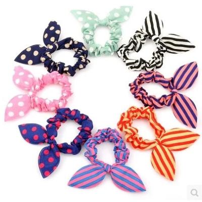 Cina Legami dei capelli di Scrunchie di estensione dei capelli dei bambini e delle donne del tessuto per le signore in vendita