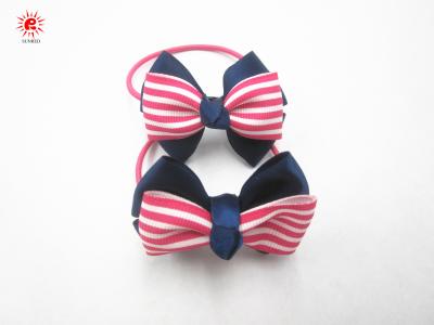 Cina Supporto elastico Eco della coda di cavallo di Scrunchies dei capelli di Bowknot della banda del nastro amichevole in vendita