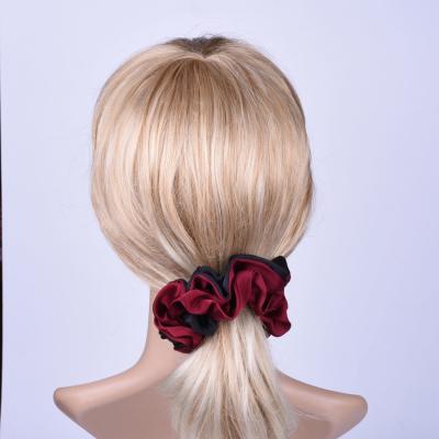 Cina Capelli elastici Scrunchies del tessuto molle per entrambi le signore ed il supporto della coda di cavallino delle donne in vendita