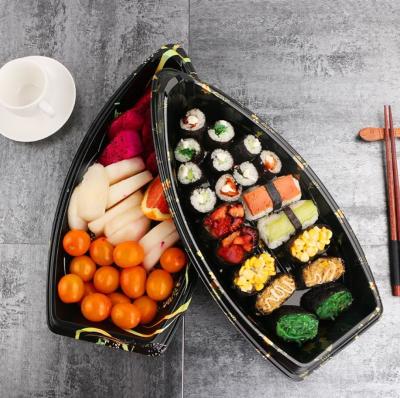 Cina L'alimento di tipo di nave di colore di varietà placca i sushi accatastabili Tray Container del crogiolo di melammina in vendita