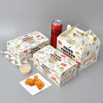 Cina Imballaggio degli alimenti a rapida preparazione della scatola di Kfc Fried Chicken Takeaway Custom Paper in vendita